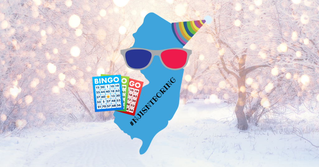 NJIB's New Jersey January Bingo Card